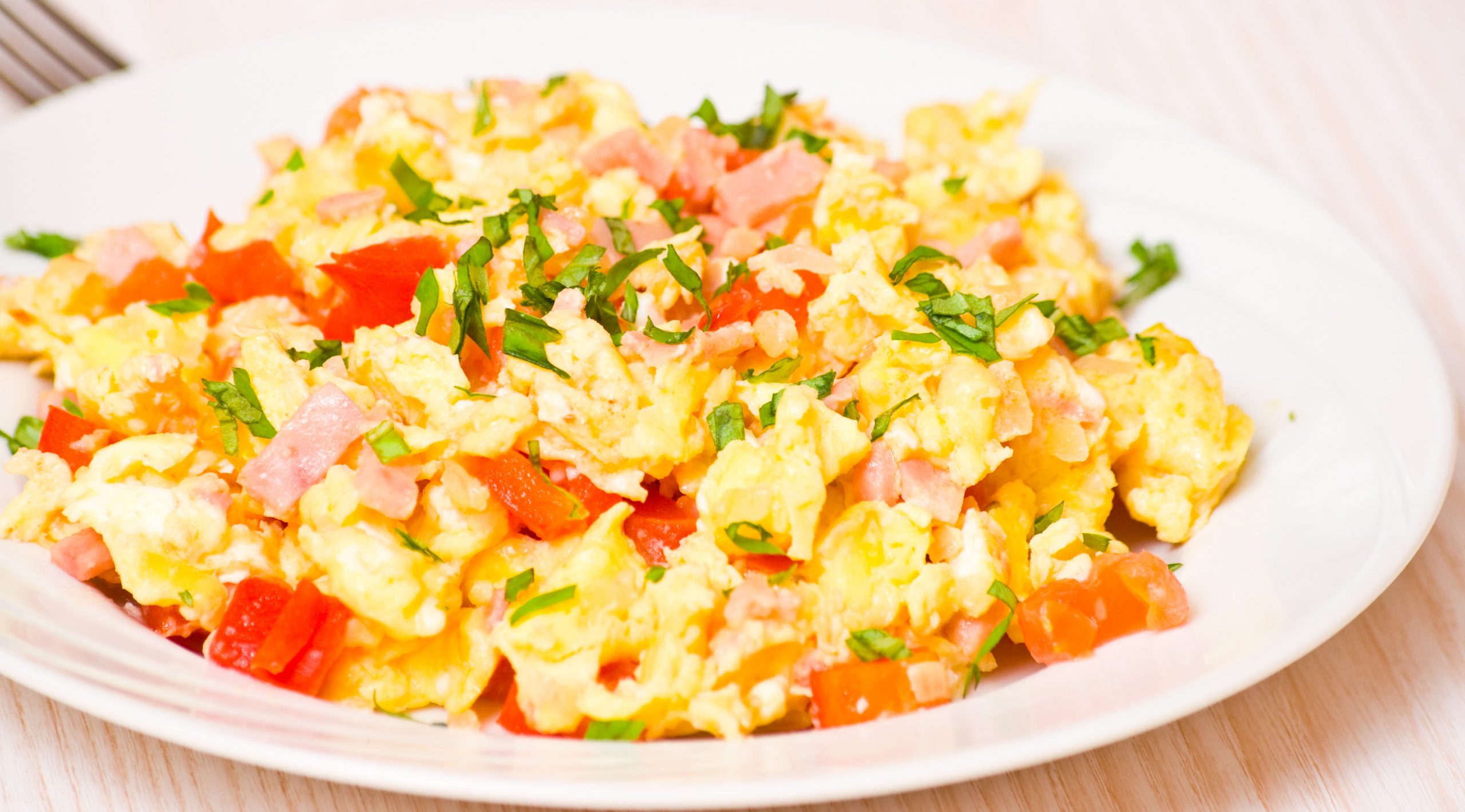 Ham, Cheese, and Pepper Scramble - Seward Community Co-op