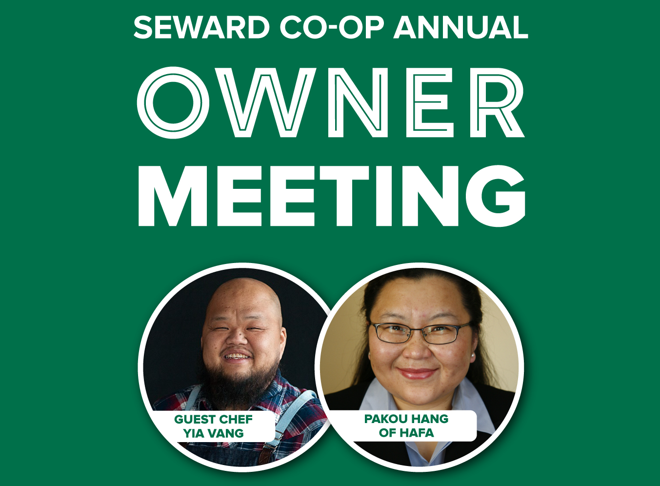 Annual Owner Meeting - Seward Community Co-op